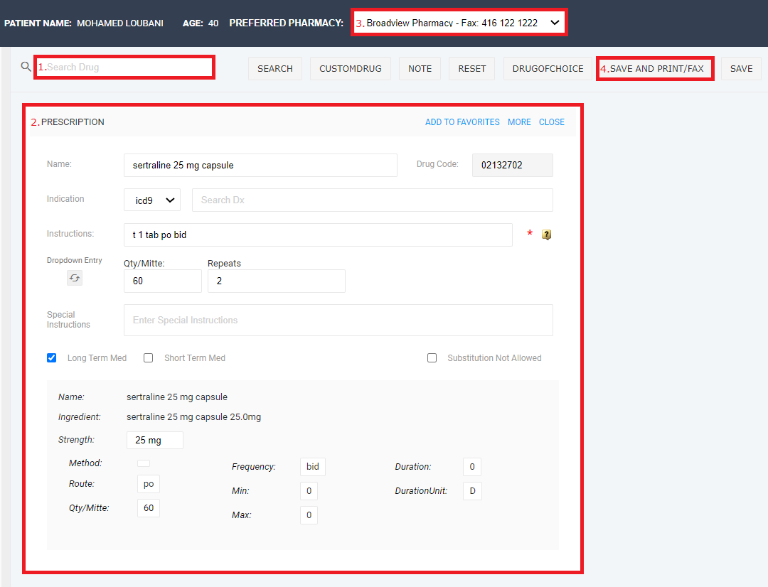 Medications – Avaros