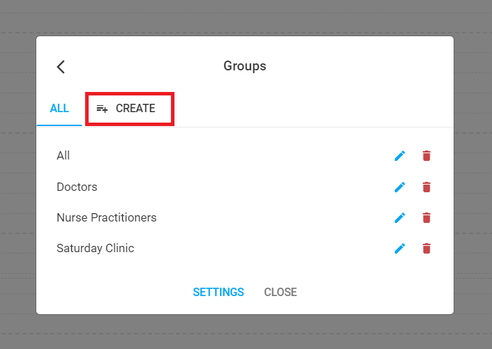 Creating Schedule Groups – Avaros