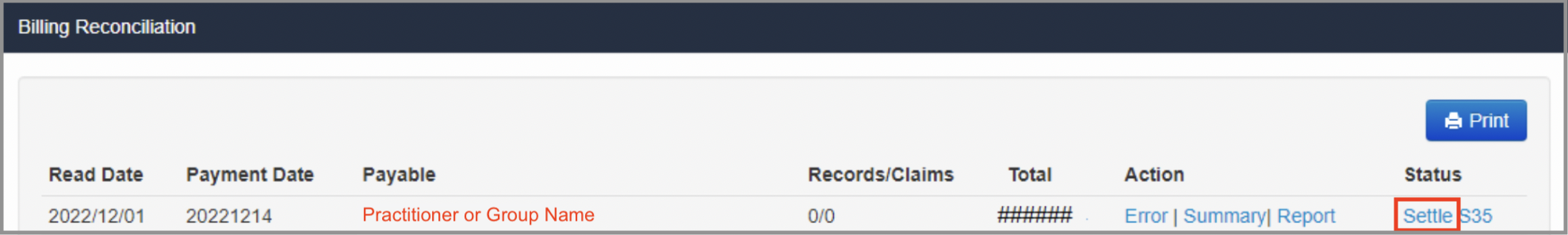 Billing Submission, Error Correction and Reconciliation – Avaros