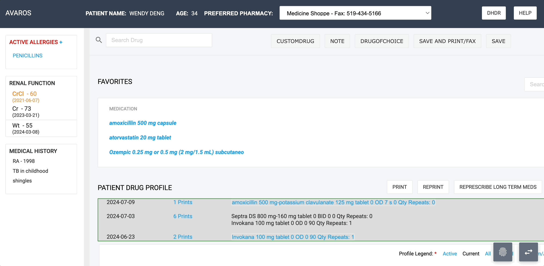 How to Reprint Prescriptions? – Avaros